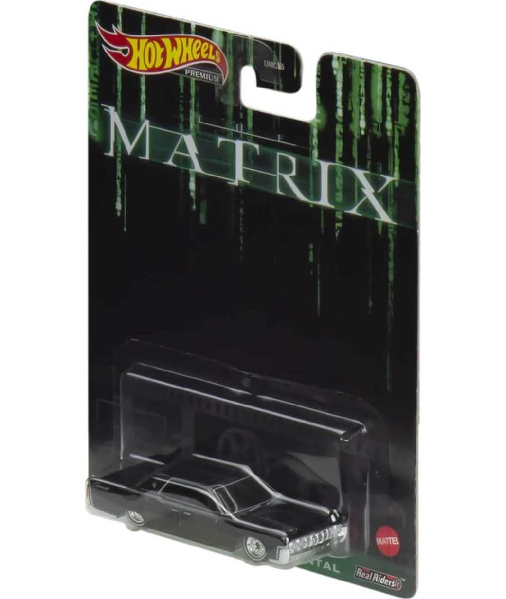 Hot Wheels Retro Entertainment Collection,64 Lincoln Continental, TV, & Video Games, Iconic Replicas for Play or Display, Gift for Collectors