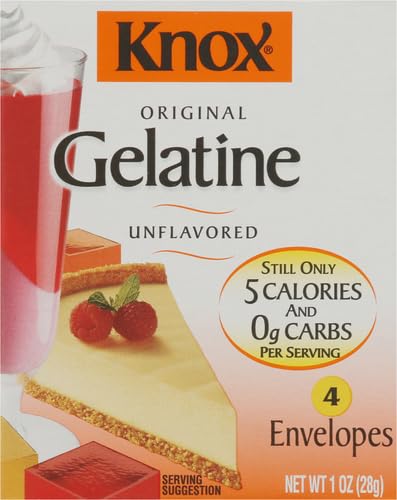 Knox Unflavored Gelatin (4 Envelopes)