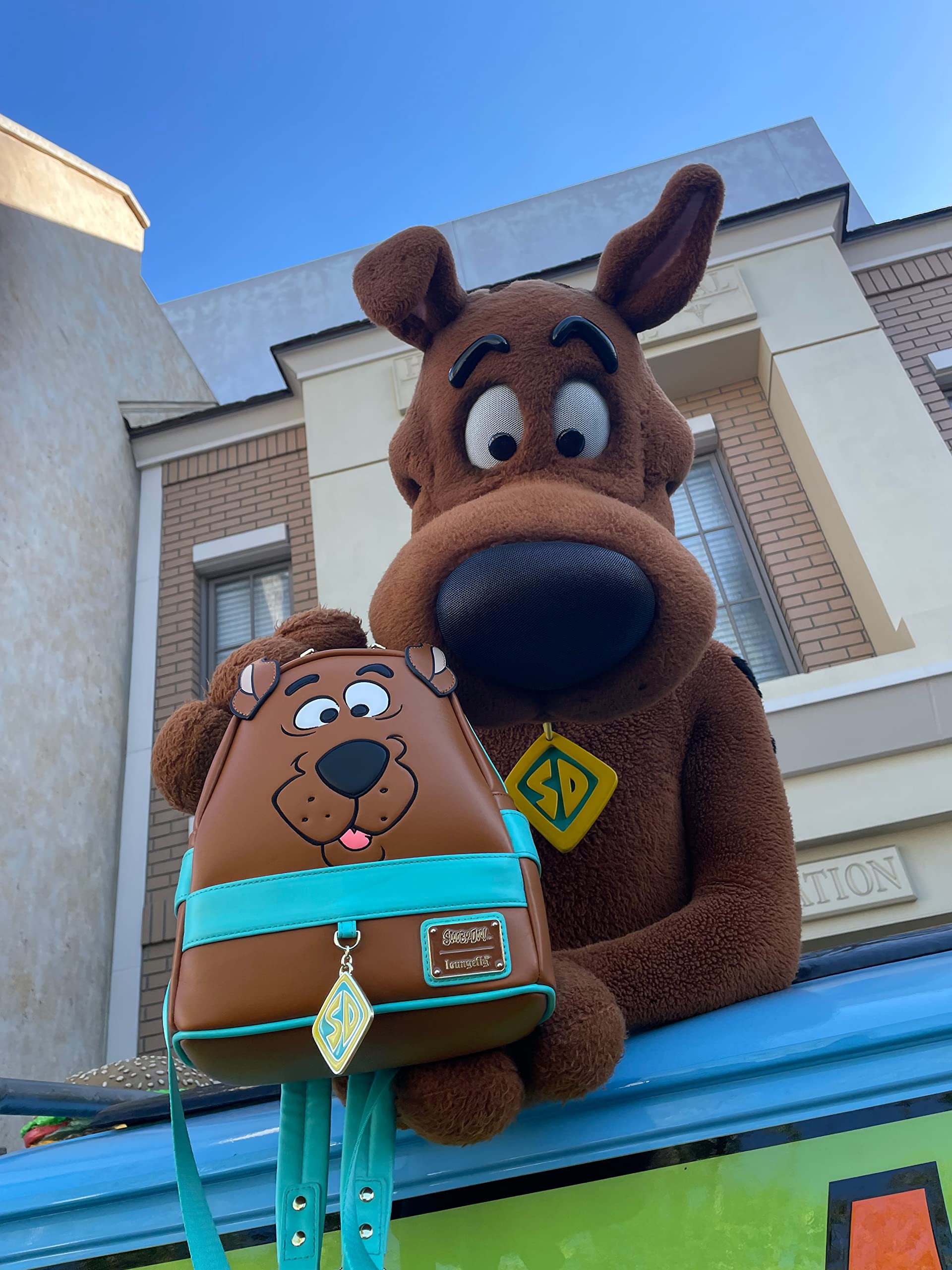 Loungefly Scooby Doo Cosplay Womens Double Strap Shoulder Bag Purse