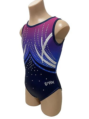 LIL'FOX Gymnastics Leotards for Girls - DESTINY - Kids Dance, Tumbling, Acrobatics, Gymnastics Equipment