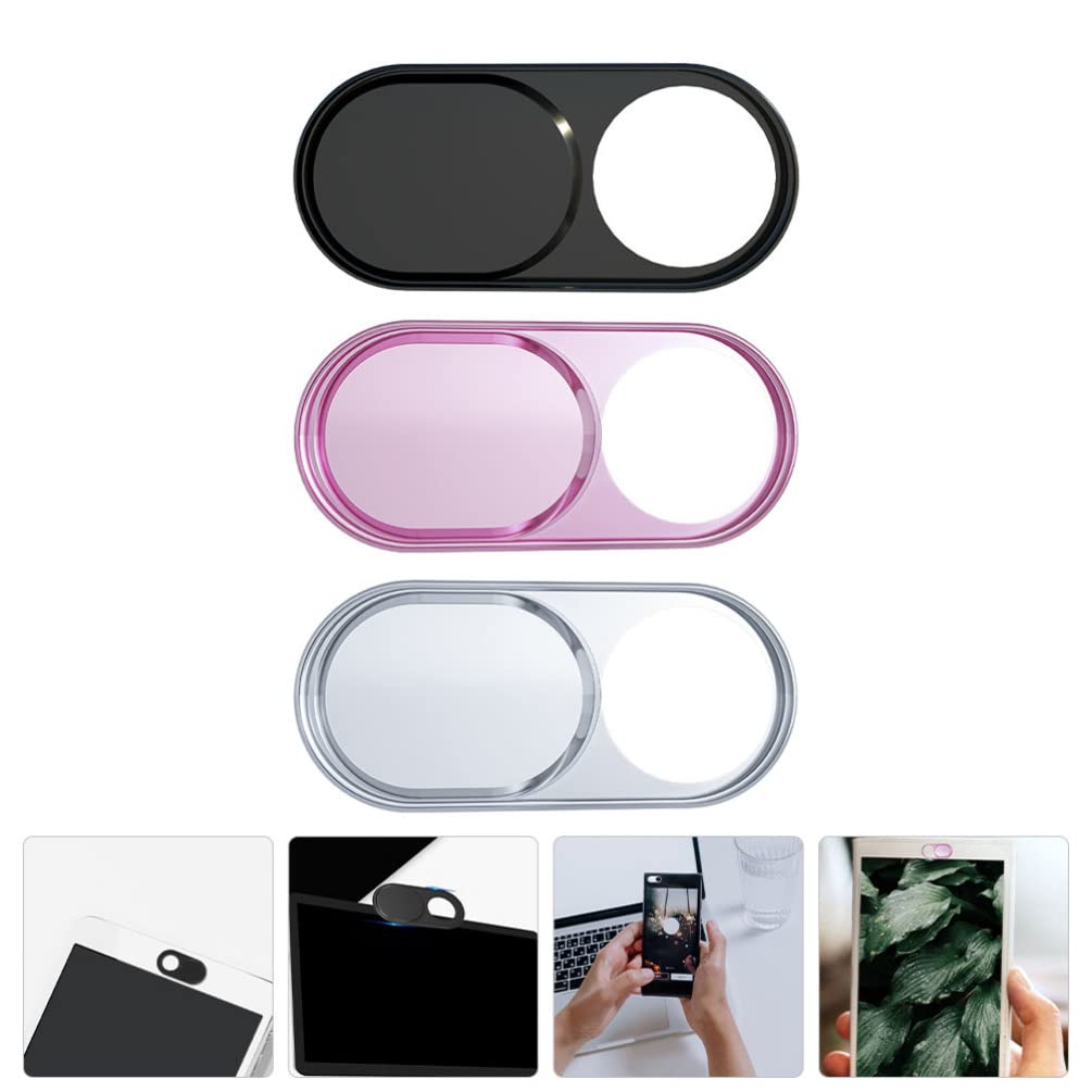 Obuyke Home Camera Computer Camera Computer Camera Home Cam 3pcs Safety Webcam Slider Blockers Anti- Peeping Practical Camera Covers Office Camera Computer Laptop Computer Laptop Computer Camera