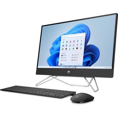 HP 24-inch All-in-One Touchscreen Desktop, 12th Intel Core i5-1235U (Up to 4.4 GHz), 16 GB RAM, 1TB SSD, Windows 11 Home (Black)