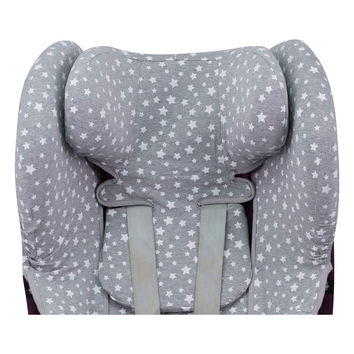 JYOKO Kids Cotton Cover Liner Compatible with Cybex Sirona - M2 I-Size (White Star, SIRONA)