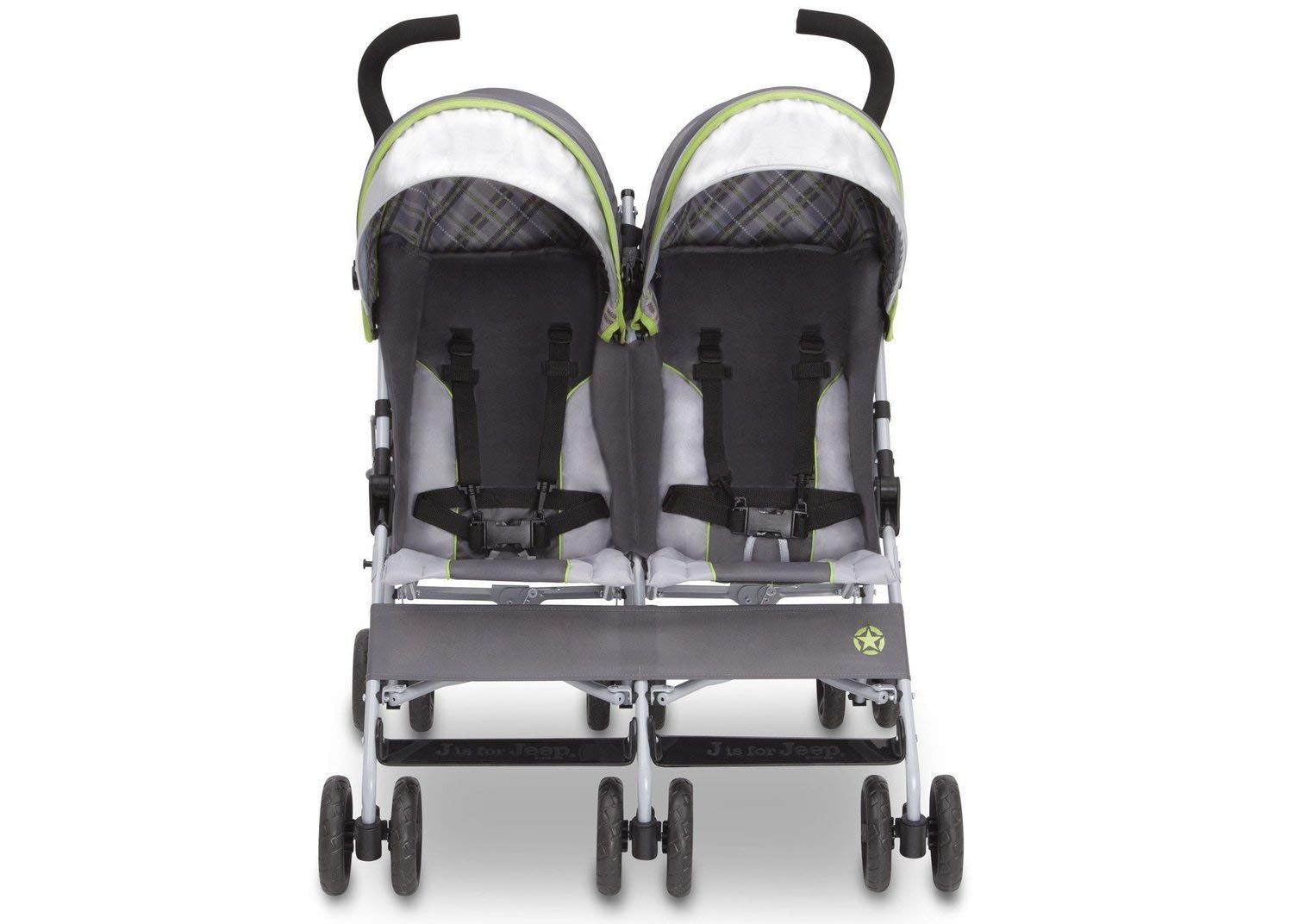 J is for Jeep Brand Scout Double Stroller, Choose Your Color