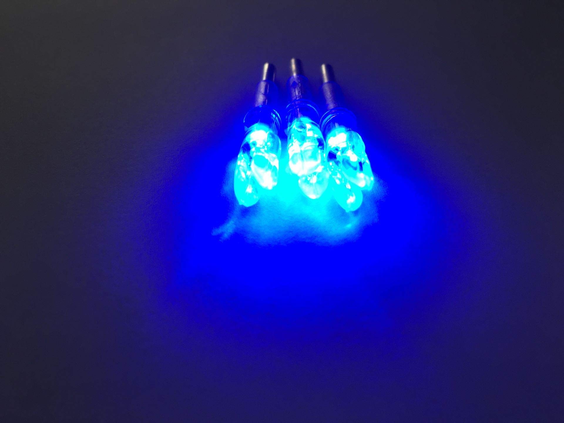 JIEXI HWYP Led Lighted Arrow Nocks for ID 4.2mm/165 for Victory Easton G-Uni shafts Pack of 6 (Blue)