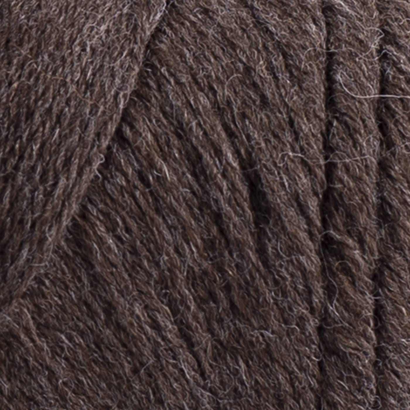 Lion Brand Yarn - Fishermen's Wool - 3 Pack with Pattern Cards (Nature's Brown)