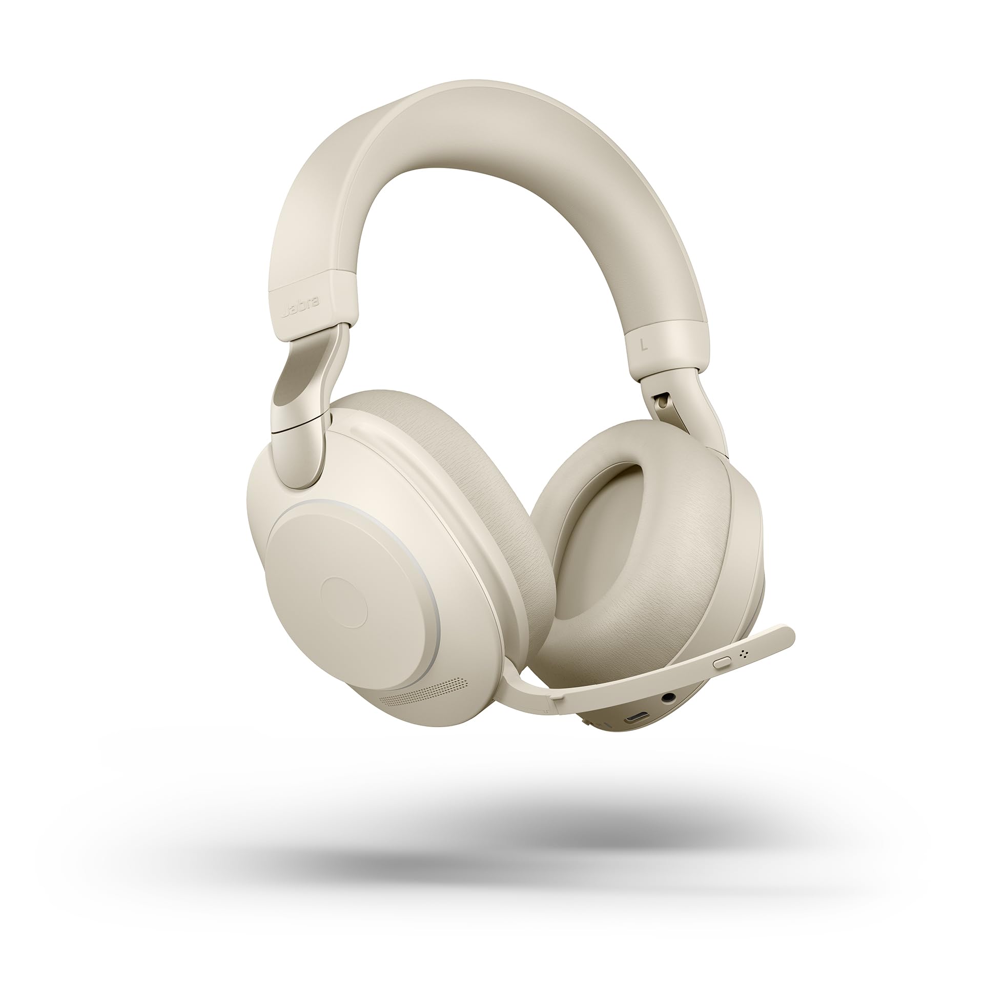 Jabra Evolve2 85 - USB-C UC Stereo - Beige Wireless Headset/Music Headphones