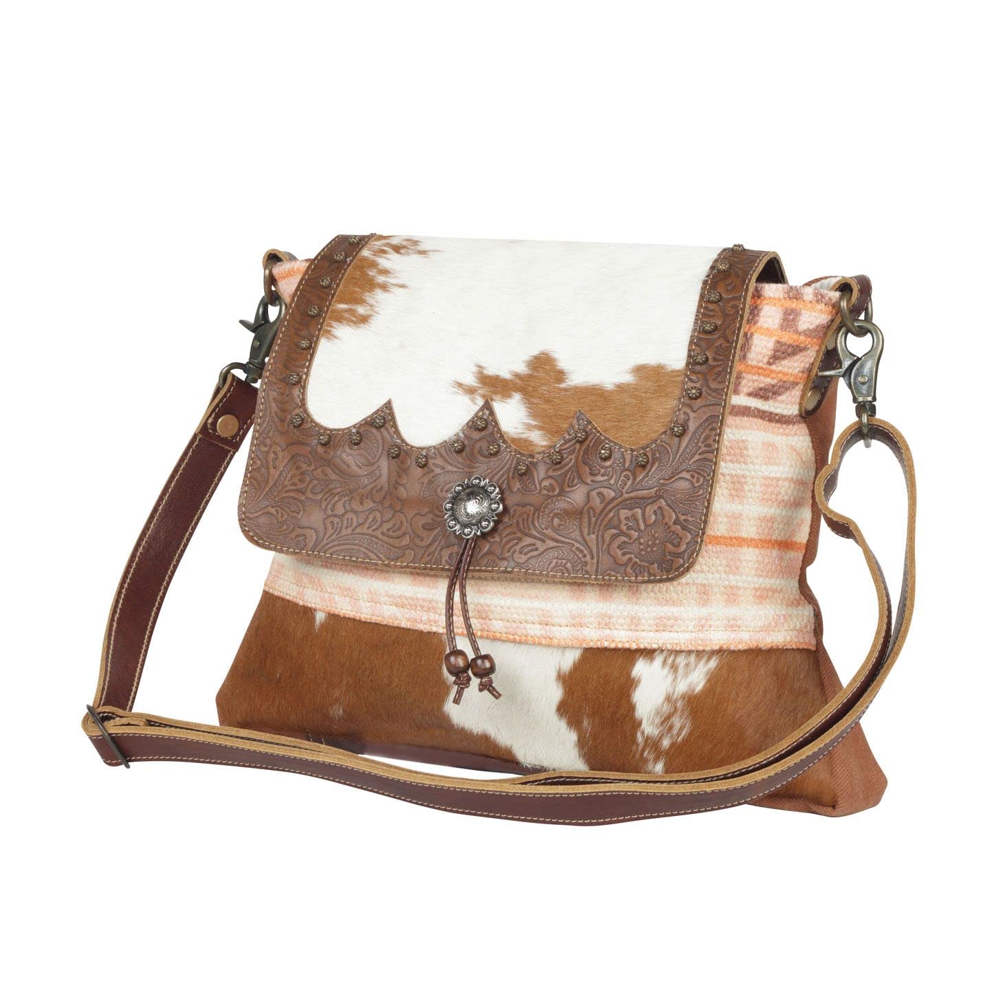 Myra Bag Rose Pompadour Shoulder Bag S-4426
