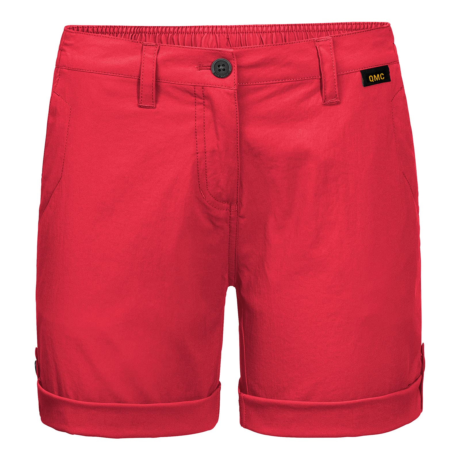 Jack Wolfskin Womens Desert Shorts W, Tulip Red, L Reg