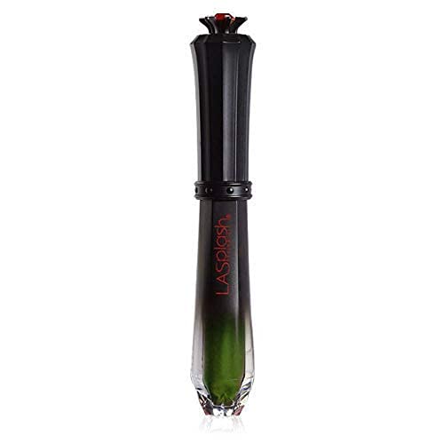 LA Splash Cosmetics Soft Long Lasting Waterproof Matte Dark Green Liquid Lipstick - Wickedly Divine Collection (Envy)