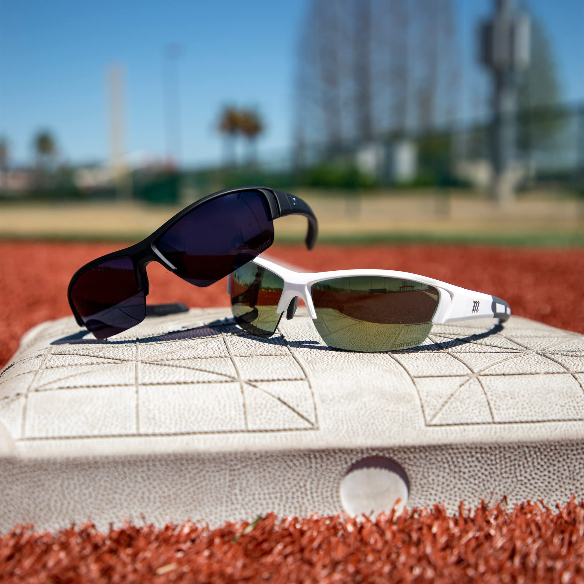 Marucci - MV108 2.0 Matte White-Green W/Blue Mirror (MSNV1082-MW-B), 144