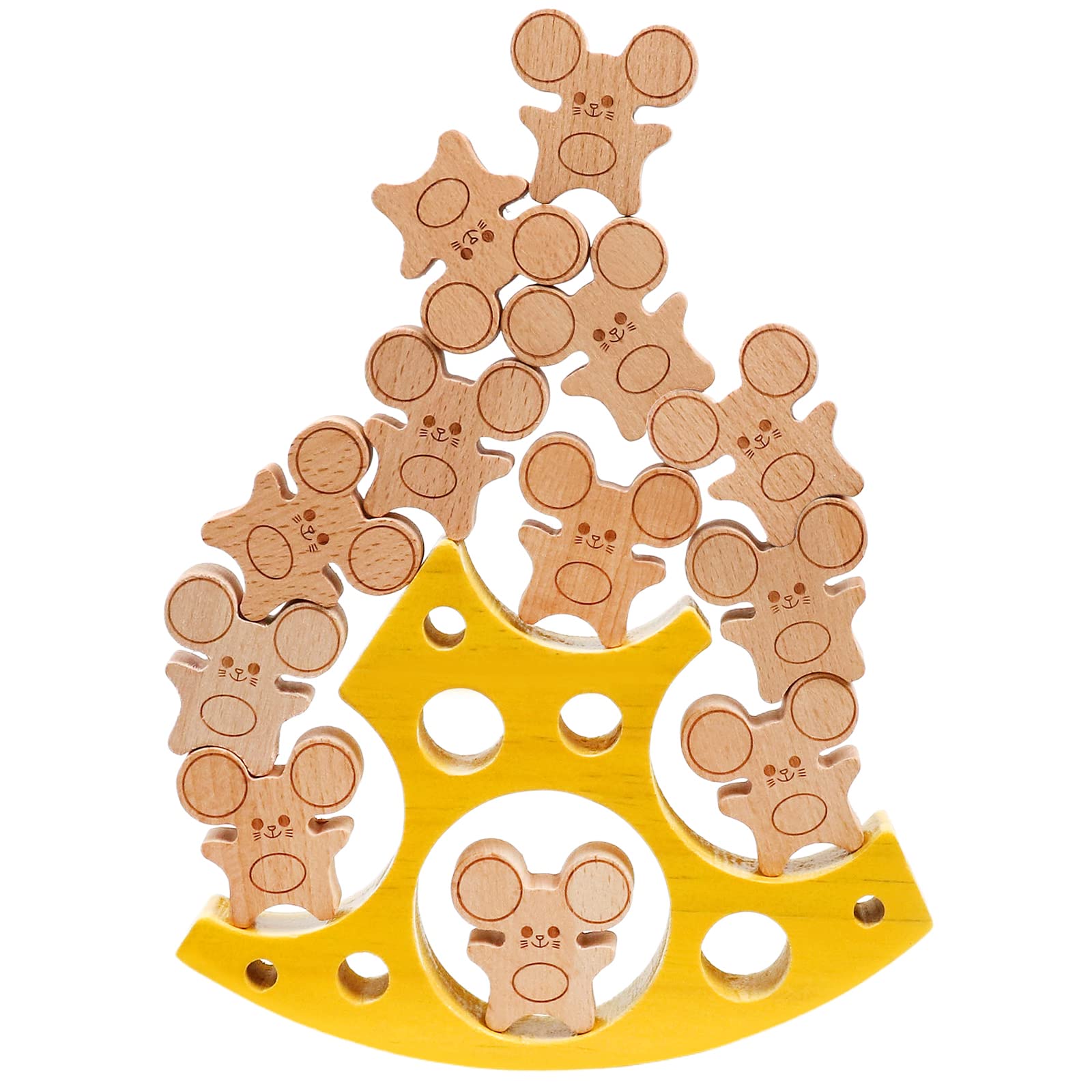 NAODONGLI Wooden Stacking Toys for Kids