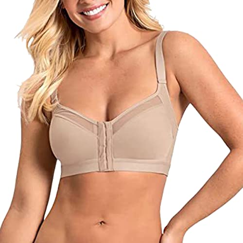 MINIYAYA Adjustable Womens Sports Brassiere for Fitness Yoga Running High Support