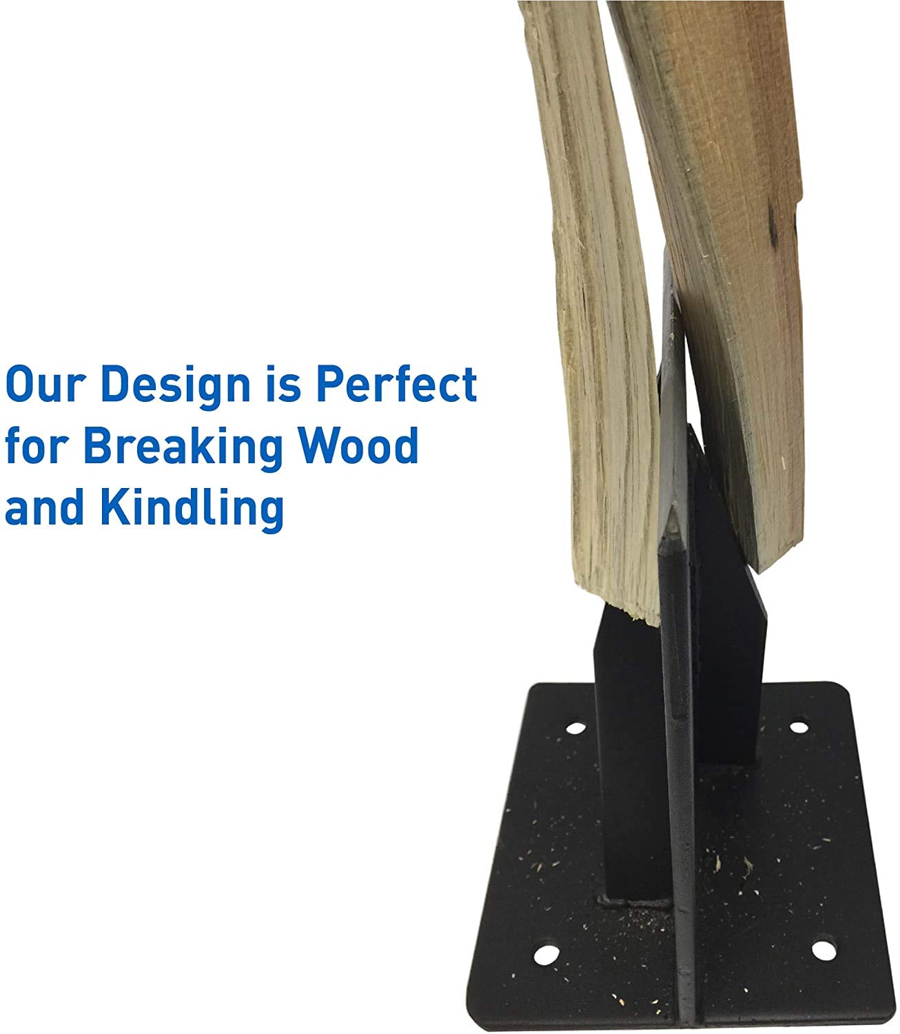 Kindling Jack Jr.- The Firewood Kindling Tool Wood Log Splitter Blade Wedge - Replaces Hand Axes