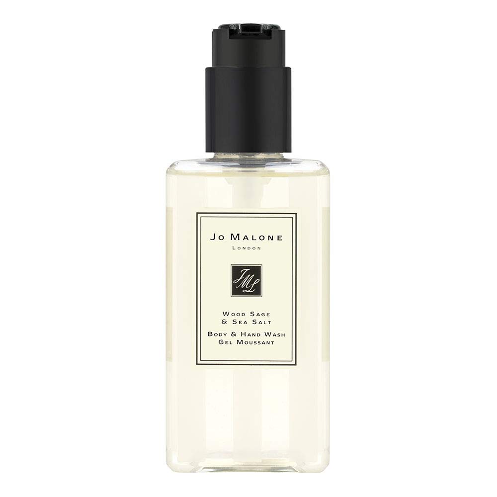 Jo Malone Wood Sage & Sea Salt Hand & Body Wash With Pump No Box/Unboxed, 8.5 Fl Ounce ()