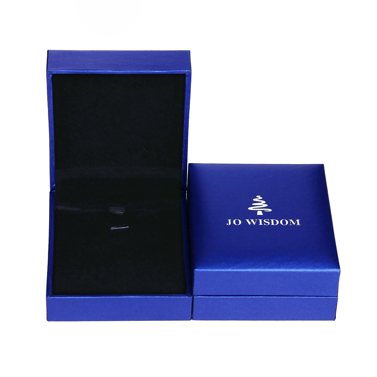 JO WISDOM 925 Sterling Silver Cubic Zirconia Penguin Pendant Necklace,18+2" Extender