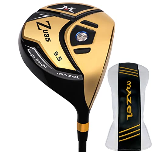 MAZEL Individual Golf 7 Iron & Golf Driver 9.5 Degree,Bundle of 2