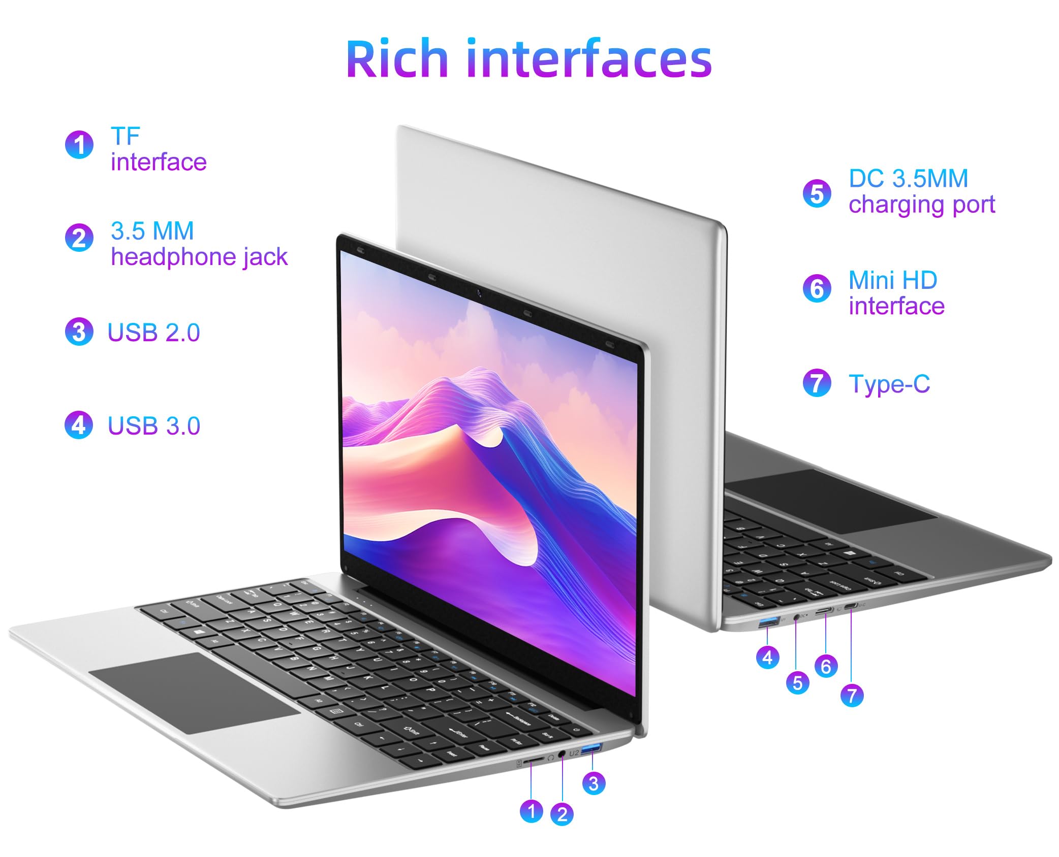 jumper Laptop 14 Inch, Intel Celeron J4105 CPU(Up to 2.5GHz), 12GB LPDDR4 RAM, 256GB SSD Laptops Computer, FHD 1920x1080 Display. (RAM:12GB, SSD:256GB)