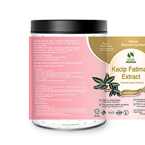 Kacip Fatimah (Labisia pumila) Extract Powder 0.3-0.8% Gallic Acid 50g