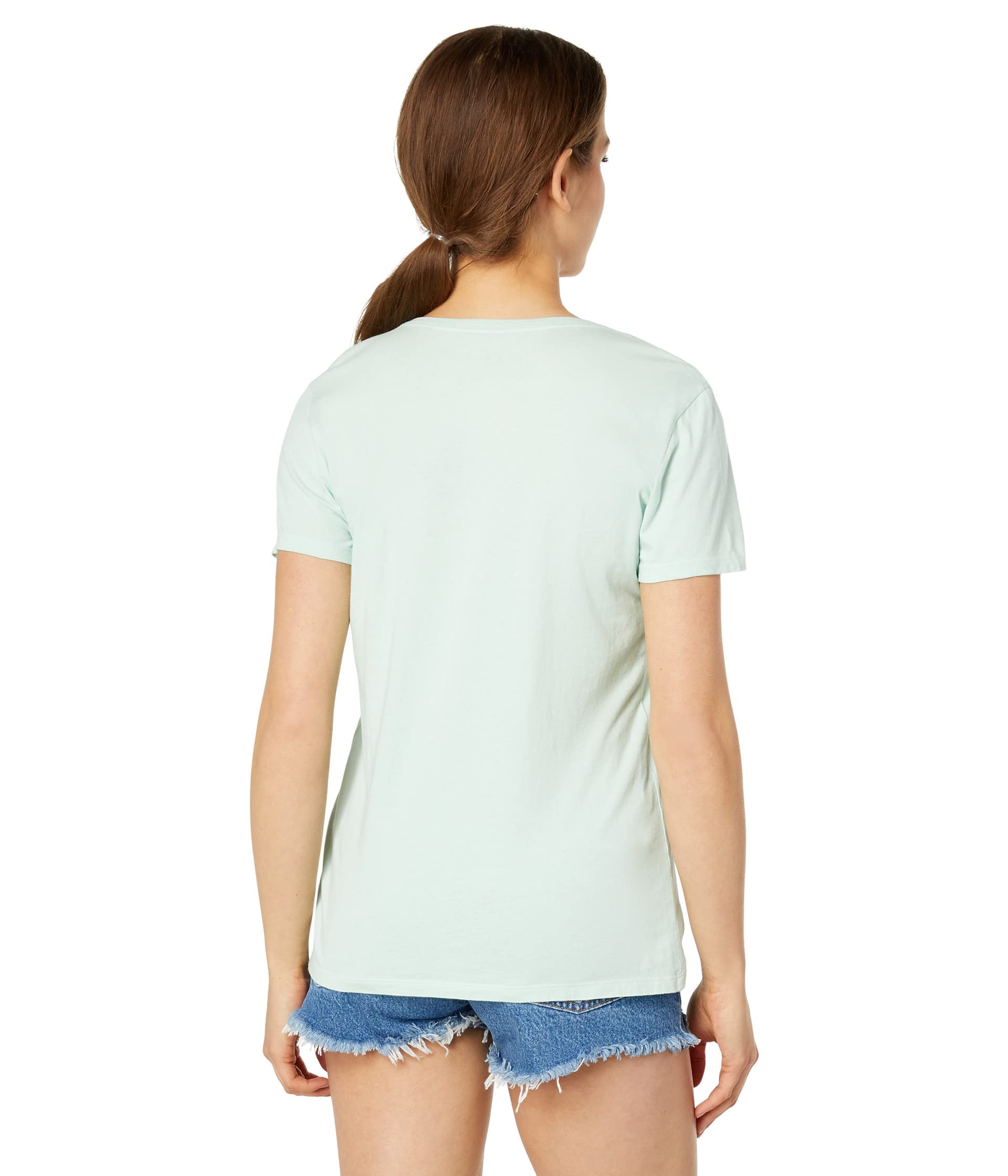 Life is Good 365 Palm Trees Short Sleeve Crusher-Lite™ Vee Sage Green XL (US 16-18)