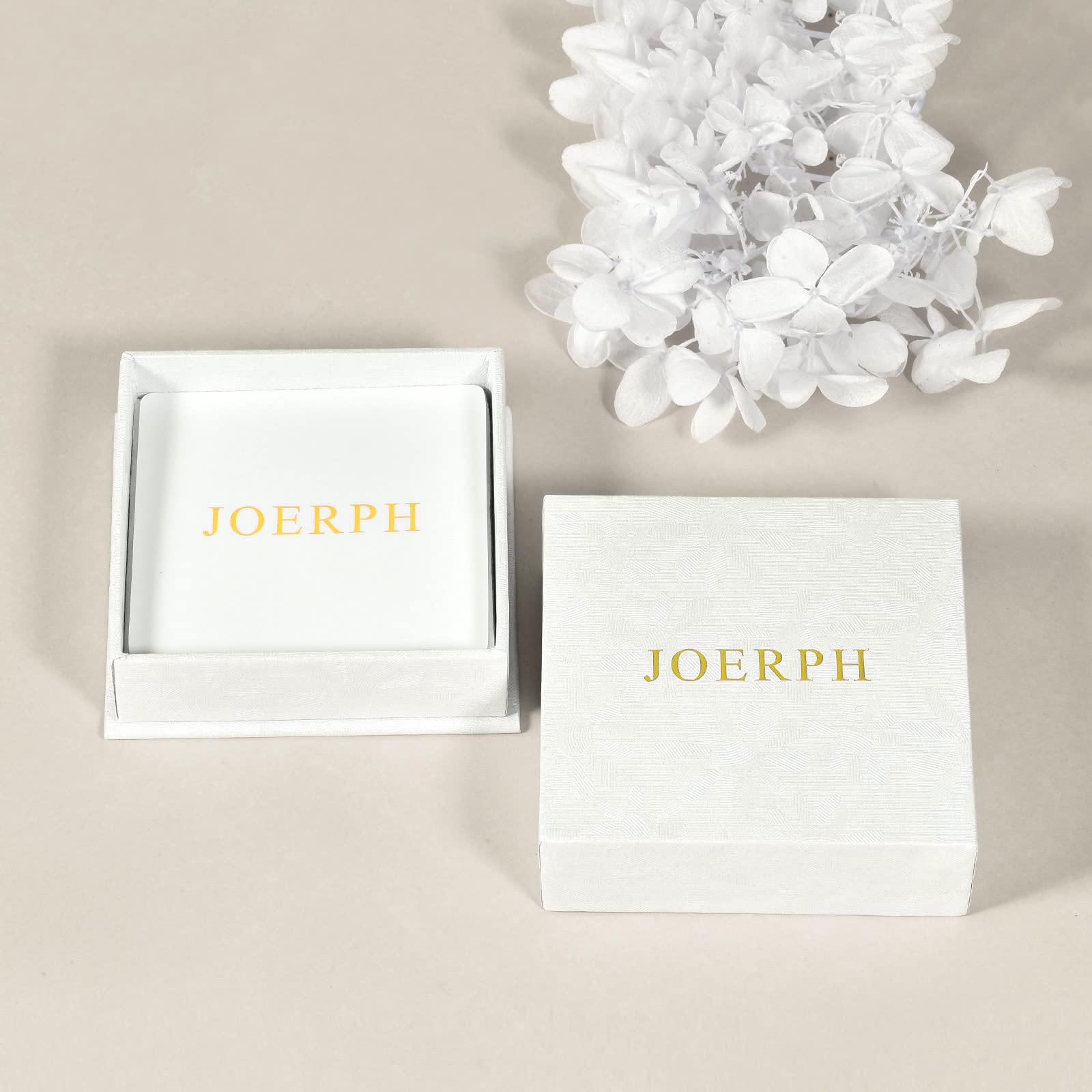 JOERPH Rectangle Hoop Earrings 925 Sterling Silver Square Huggie Hoop Earrings Rectangle Huggie Hoop Jewelry for Women