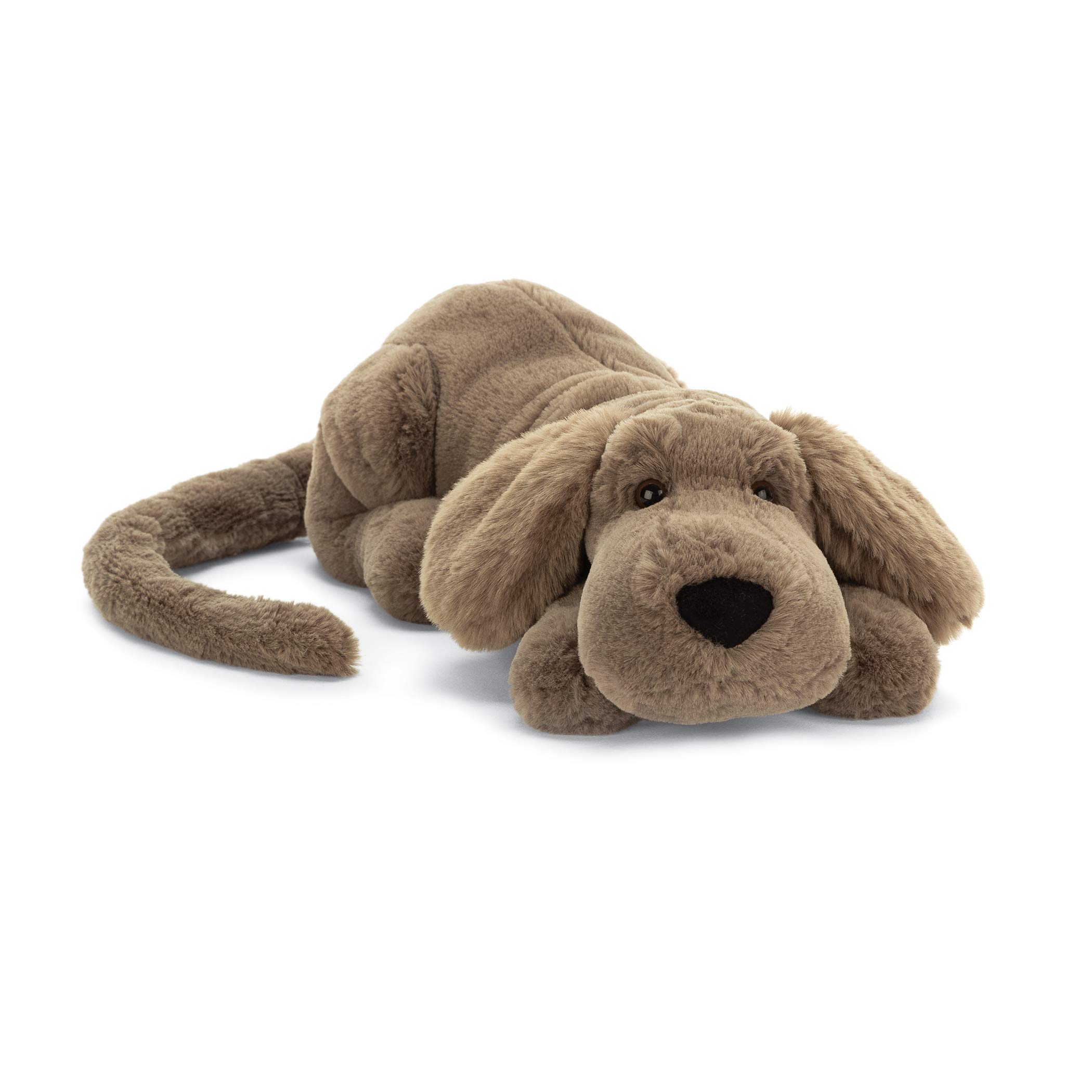 Jellycat Henry Hound Dog Stuffed Animal, Little 12 inches