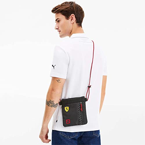 PUMA x Scuderia Ferrari Fanwear Double Portable Shoulder Bag (Black)