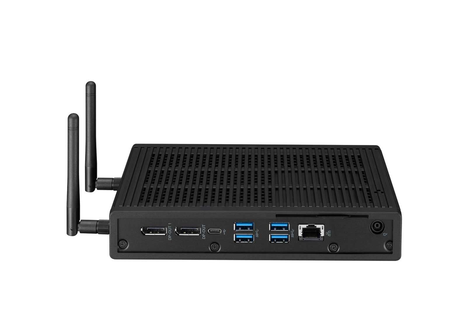 LG CL600N-6N Electronics Quad-core Processor Thin Client Box (Matt Black, Texture)