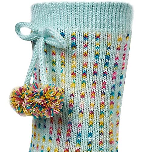 Magellan Outdoors Women's Lodge Socks Aloe Infused Soothing Spa Socks for Women and Men (Black Rugby Stripe, Large)