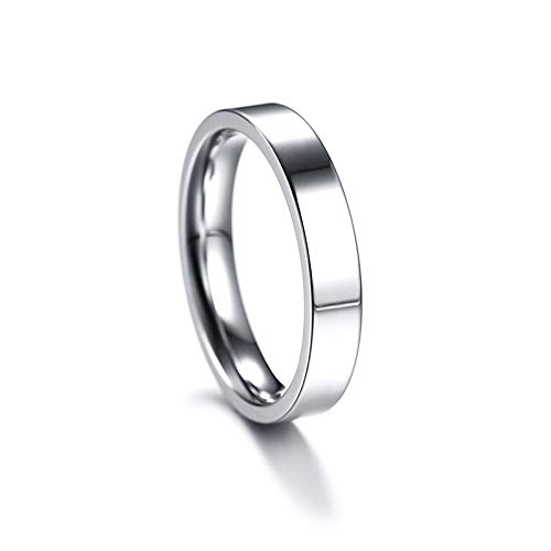 MZZJ Moon Sun Star Ring Best Friends Rings for 3 Personalized BFF Friendship Ring Minimalist 6MM Polish Stainless Steel Flat Stackable Knuckle Ring Wedding Band for Sisters,Bridesmaid Gift