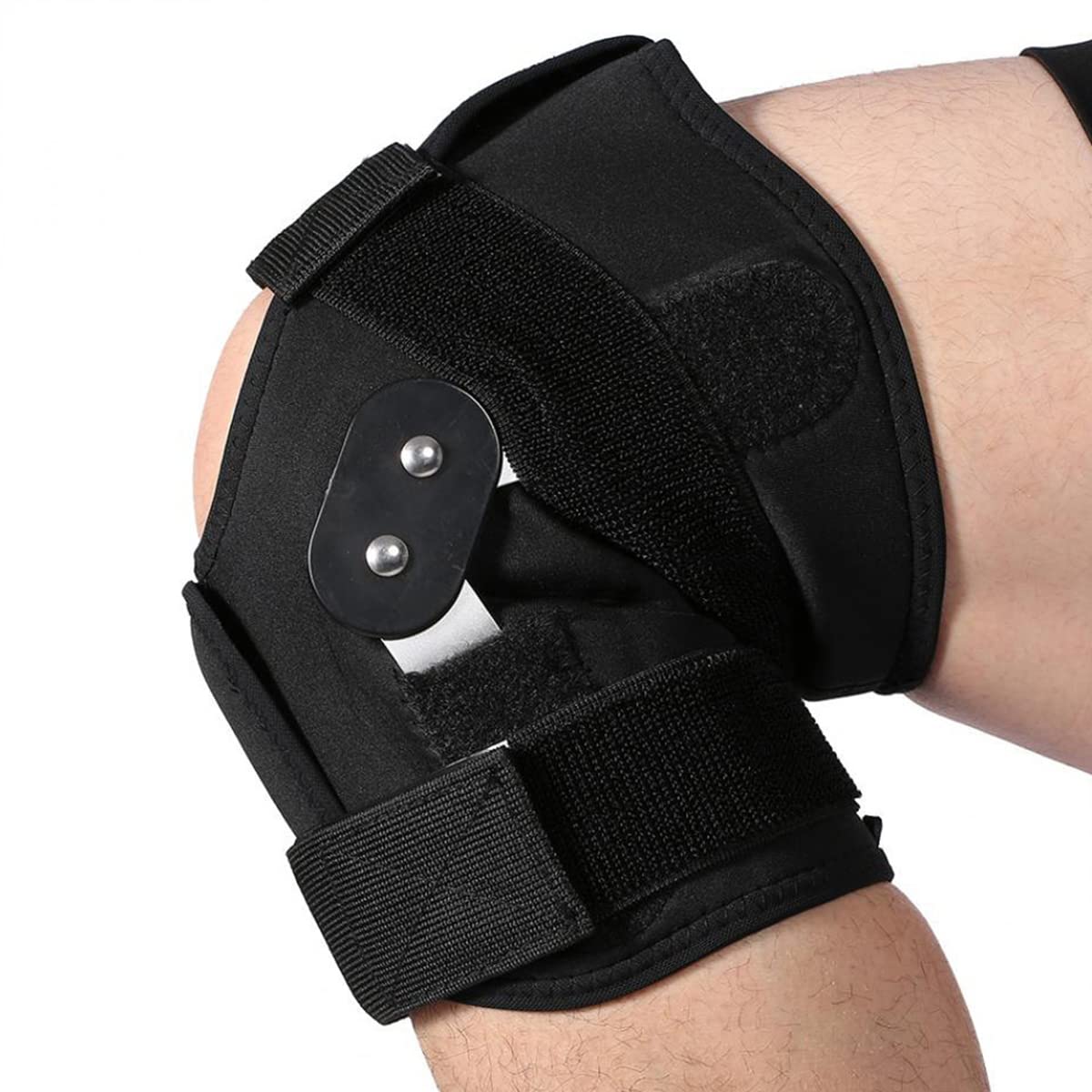 N A Decompression Knee Brace, Adjustable Knee Support Wrap, Pain Relief Swelling and Inflammation, for Knee Pain, Arthritis, ACL,PCL, Meniscus Tear, Injuries/Post OP Recovery,Large