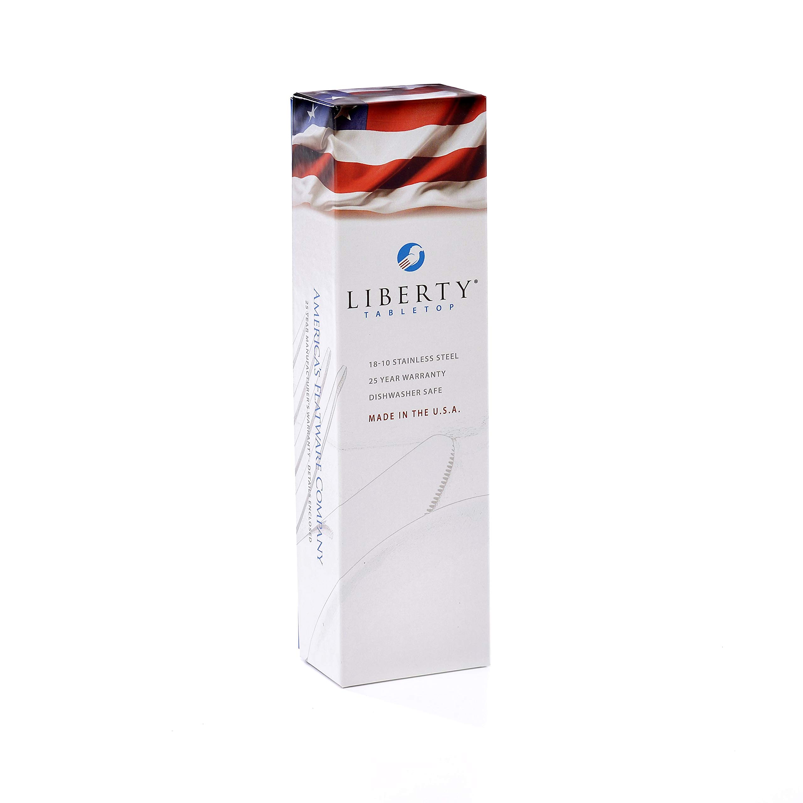 Liberty Tabletop Annapolis 20 Piece Flatware Set service for 4 stainless steel 18/10 Made in USA
