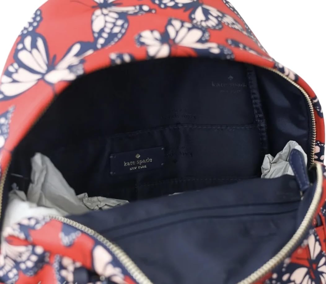 Kate Spade Chelsea The Little Better Butterfly Toss Printed Medium Backpack