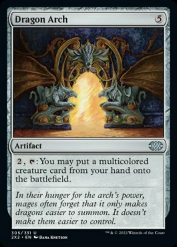 Magic: the Gathering - Dragon Arch (305) - Foil - Double Masters 2022