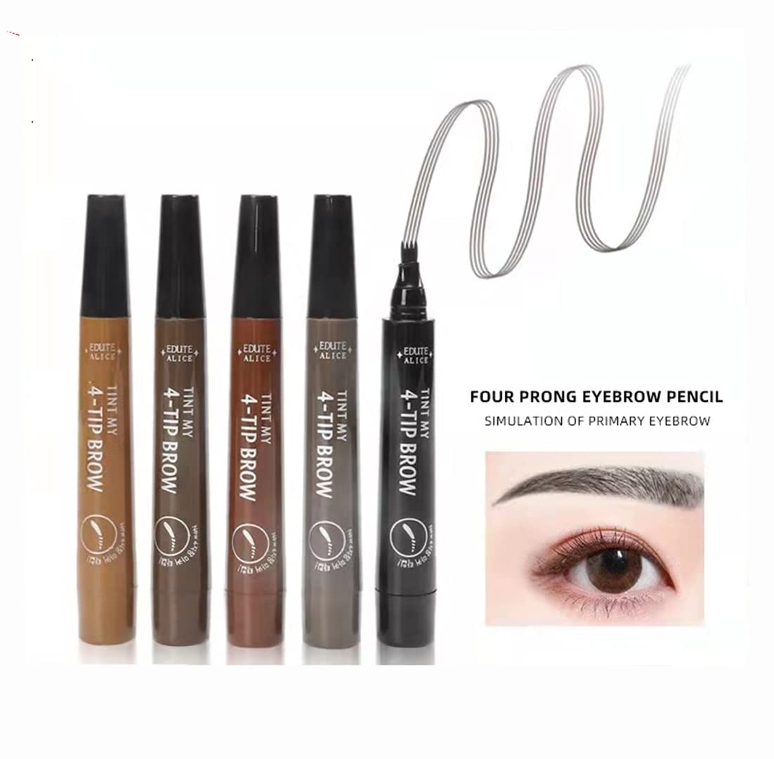 Professional Eyebrow Pencil, Waterproof, Easy and Easy to Shape Eyebrows, Long Lasting, Eyebrow Pencil (dark brown)