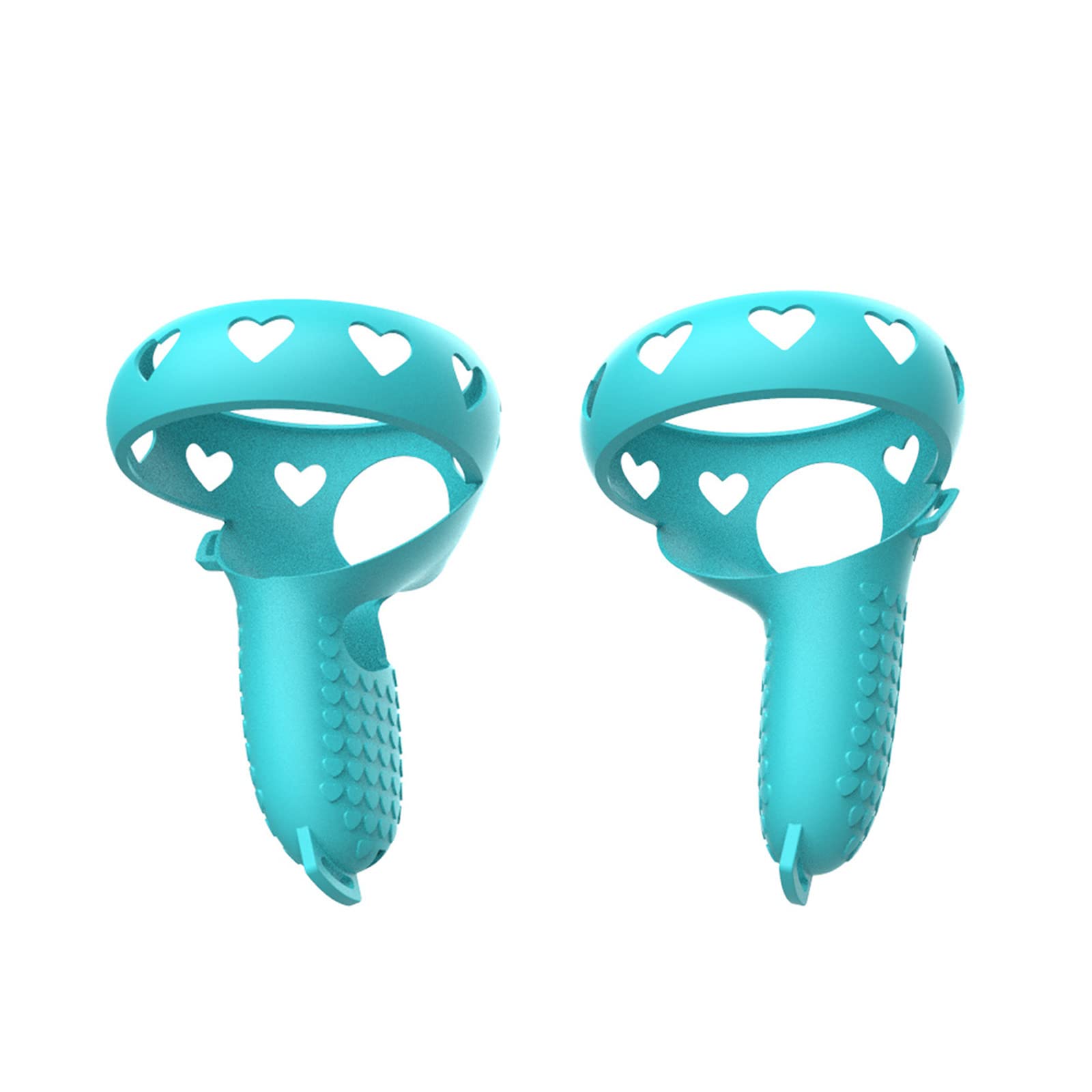 LeeCAE Silicone Grip Cover Silica Gel Protection Sleever Sweat-Proof Handle Grip Case Protector VR Accessory Compatible with Quest 2