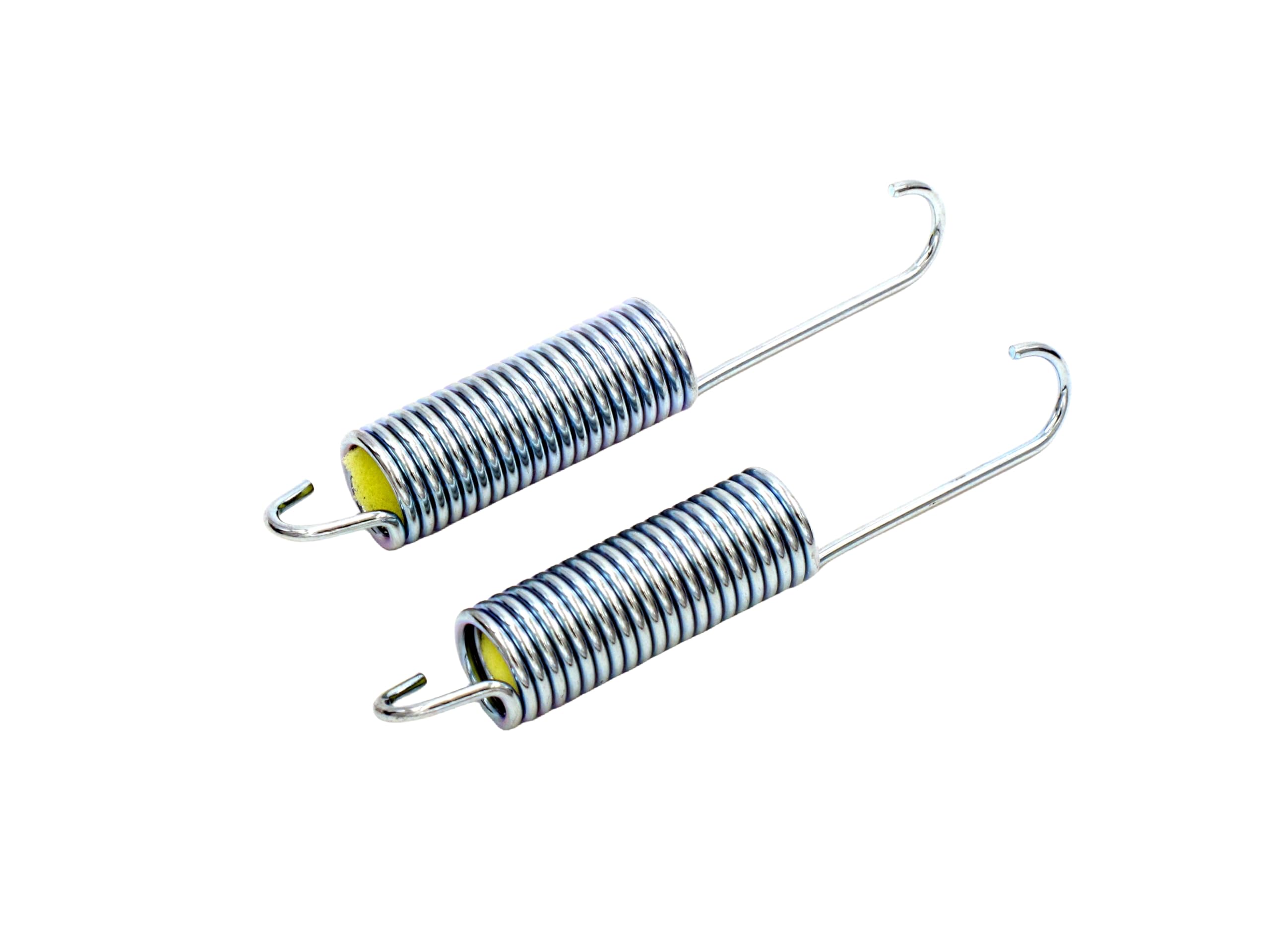 KUANYUOO 4-5/8" Replacement Recliner Sofa Chair Mechanism Tension Steel Spring 2Pcs - Long Neck Hook Style