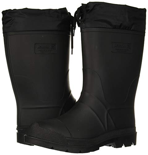 Kamik Men's Forester Cold-Weather Boot, Black/Black Sole, 10