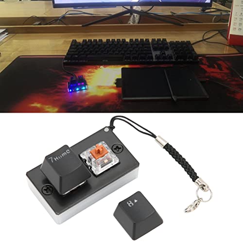 Pomya Two Key Keyboard, OSU Hot Swap Game Keyboards, USB Wired RGB Backlit Programmable Mechanical Gaming Keyboard, for Desktop Notebook Computers