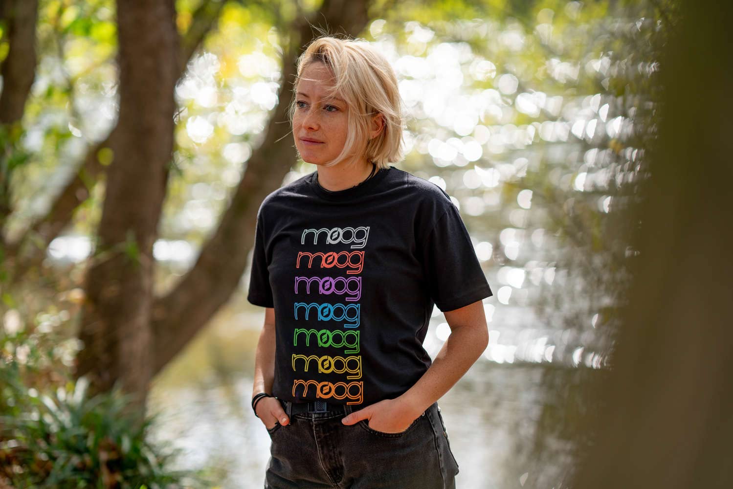Moog Rainbow Spectrum Tee - Large