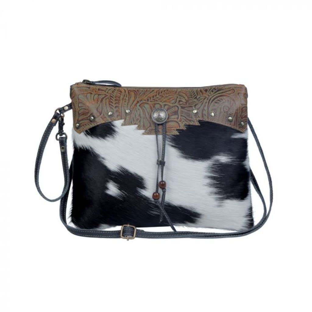 Myra Bag Regal Handbag Canvas & Hairon Bag S-3373