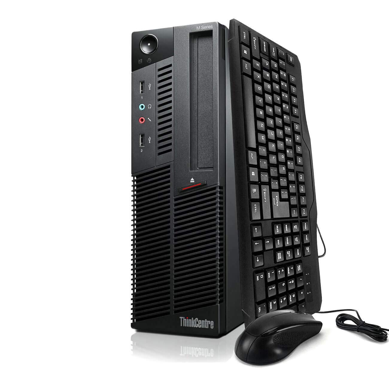 Lenovo ThinkCentre M90p Desktop PC - Intel Core i5-650 3.2GHz 8GB 2TB Hard Drive DVDRW Windows 10 Professional (Renewed)