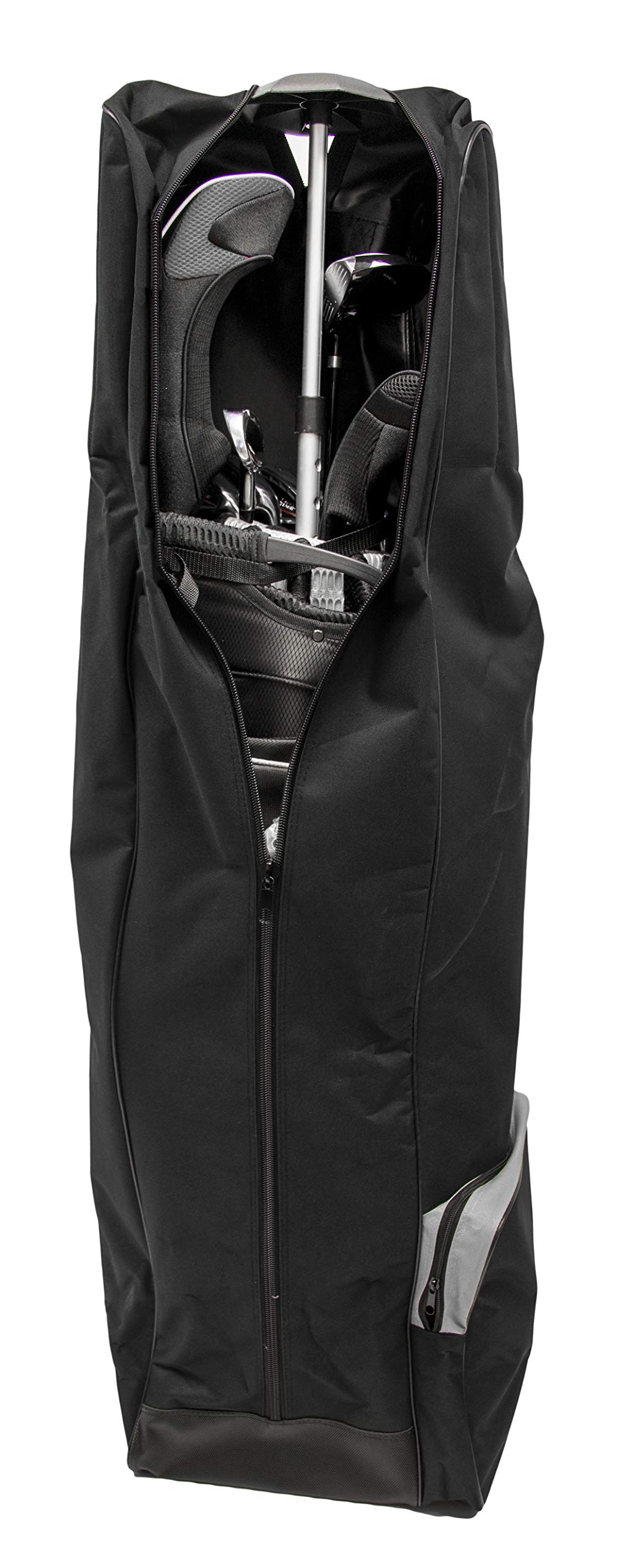 JEF WORLD OF GOLF Travel Cover and Club Protector Combo Set, Black (JR1072)