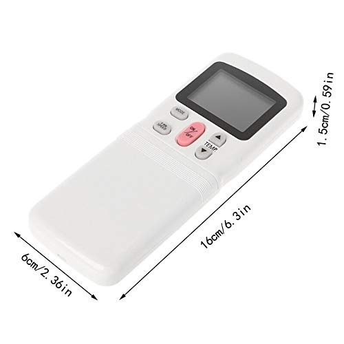 KUJOBUY Replacement Air Conditioner Remote Control Compatible with Midea Carrier Electrolux Blue Star Miller Beko JBS Fortress Juterclima Reflex Dl R11hg/e R11cg/e