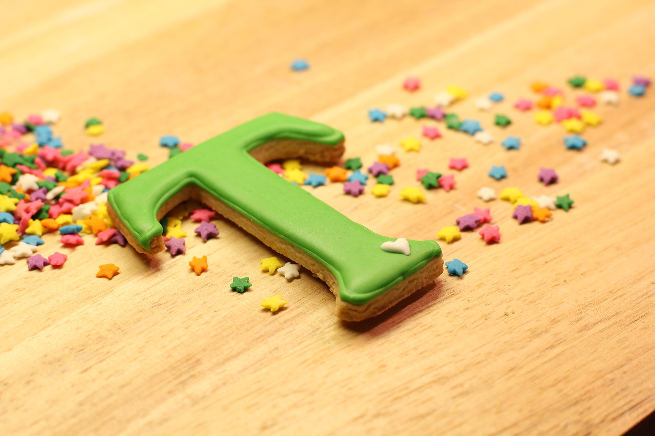 Live Greek, Greek Alphabet Letter Shaped Cookie Cutter, 3 Inches Long, Great Gift, Big Sis/Lil Sis, Fundraising, Parties, Sororities, Fraternities, Panhellenic, Art Stencil - TAU Shape