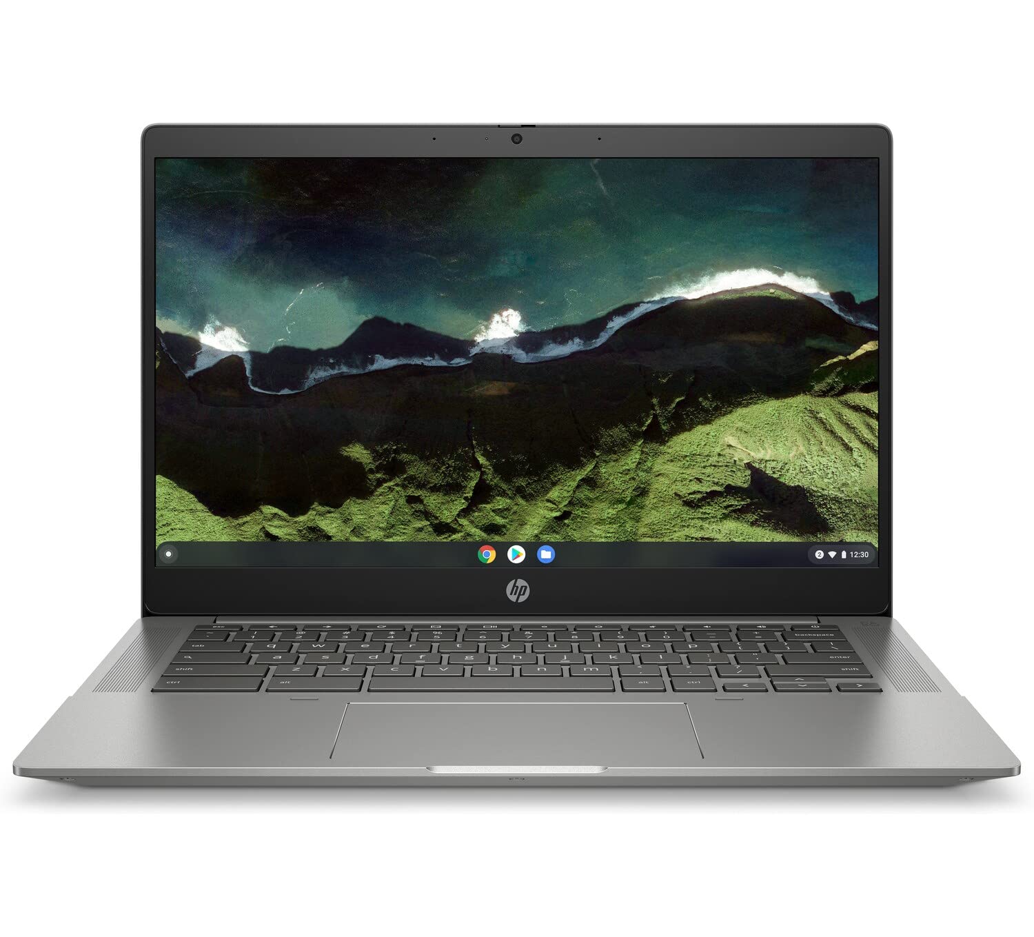 HP Chromebook Laptop 14B-NB0015CL - 14-inch Touchscreen FHD IPS Notebook Intel Core 15-1135G7 11th Gen, 8GB RAM 256GB SSD Backlit Keyboard WiFi Bluetooth HDMI USB, Chrome OS, Mineral Silver (Renewed)