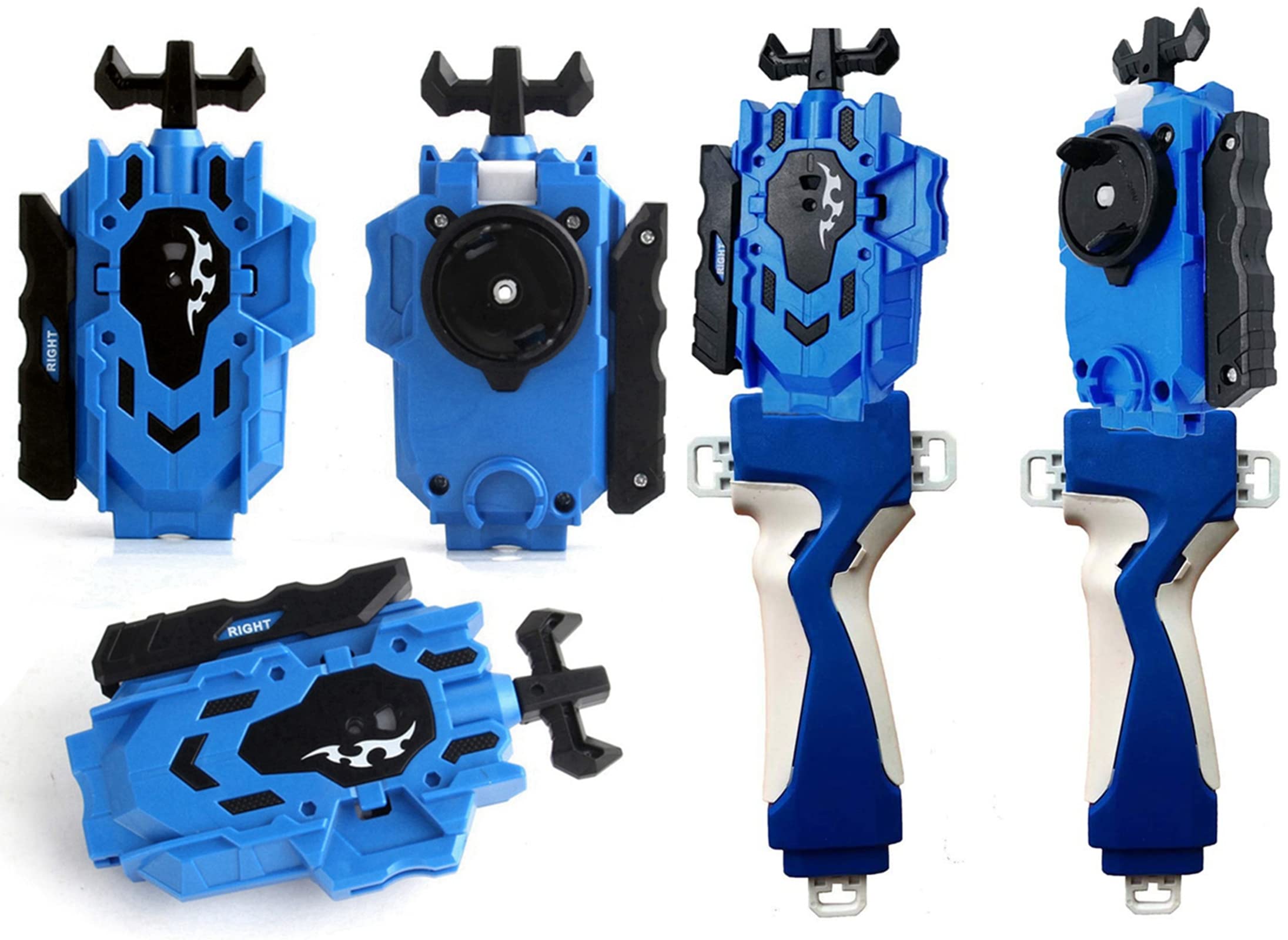 Mopogool Metal Fusion Play Blade Blade Toy Set B Blades Toys B-131 Booster Dead Phoenix.0.at Gaming Battling Top Toys Bey Battle Blade Burst Evolution Left and Right Spin String Launcher Grip