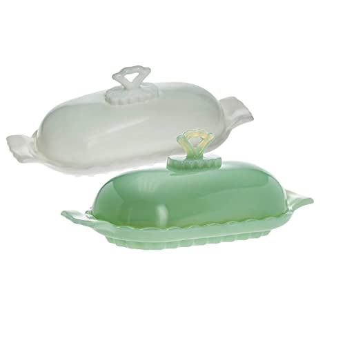 Mosser Anna Jade Full Size Butter Dish