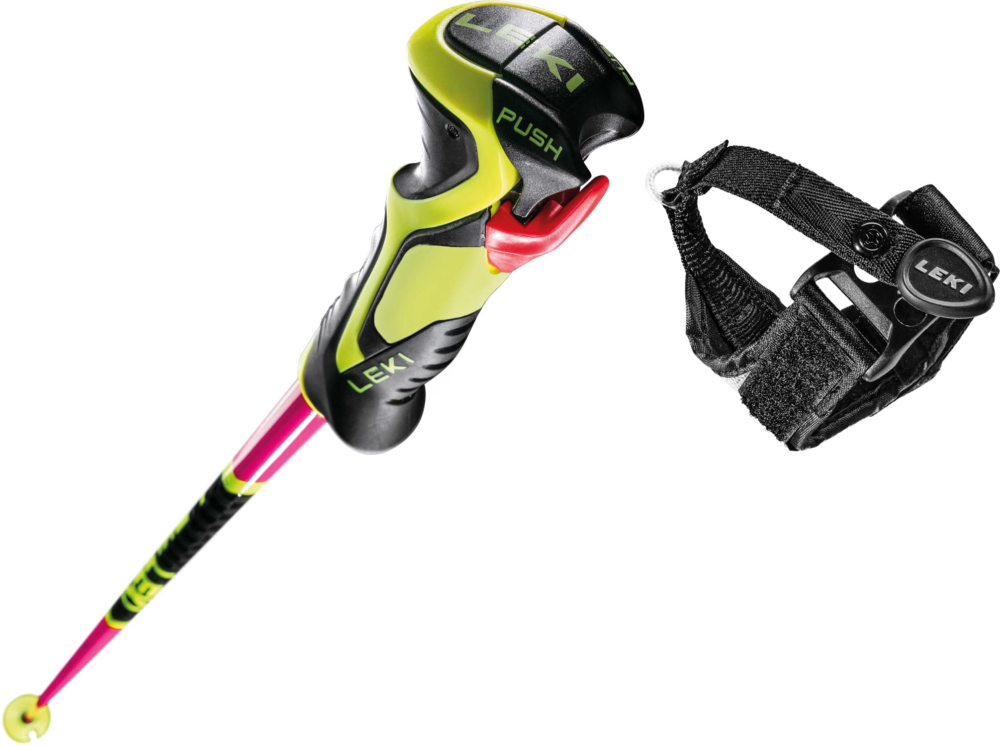 LEKI WCR Lite SL 3D Womens Ski Poles Pink 105cm (42in)