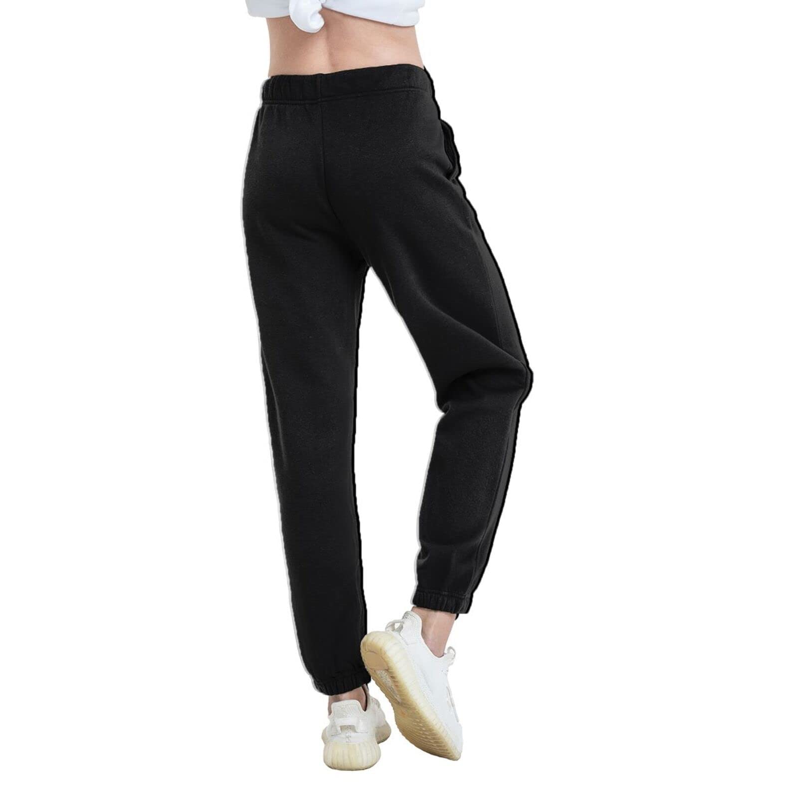 Love My Pitbulls Women's Casual Yoga Sweatpants Athletic Workout Elastic Waist Jogger Pants Medium Black